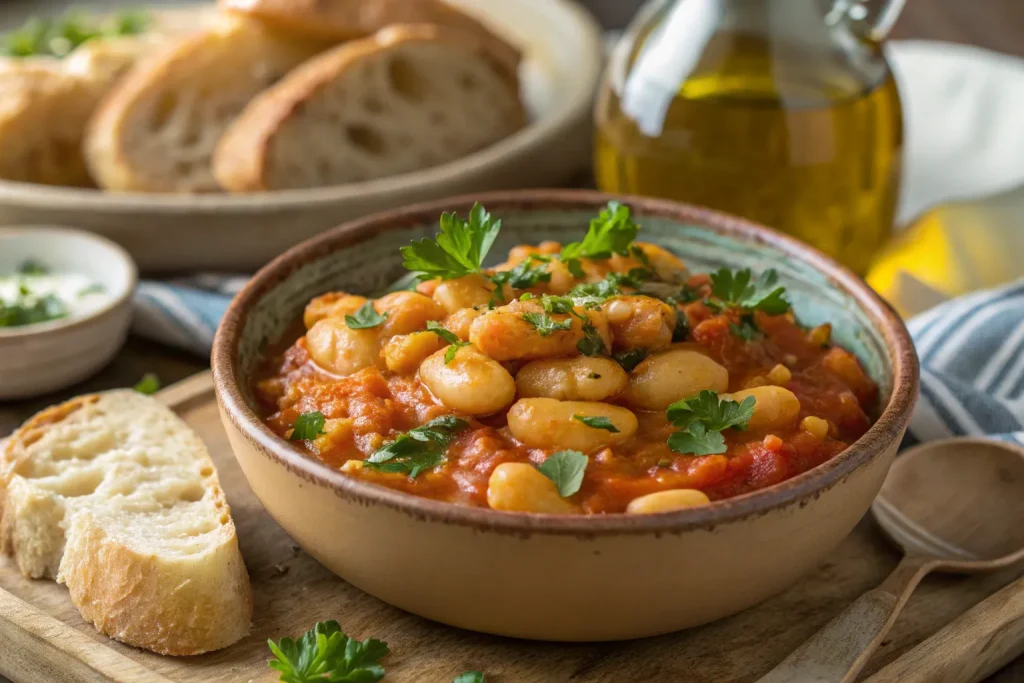 Greek Butter Bean Stew - foodbrandlogo
